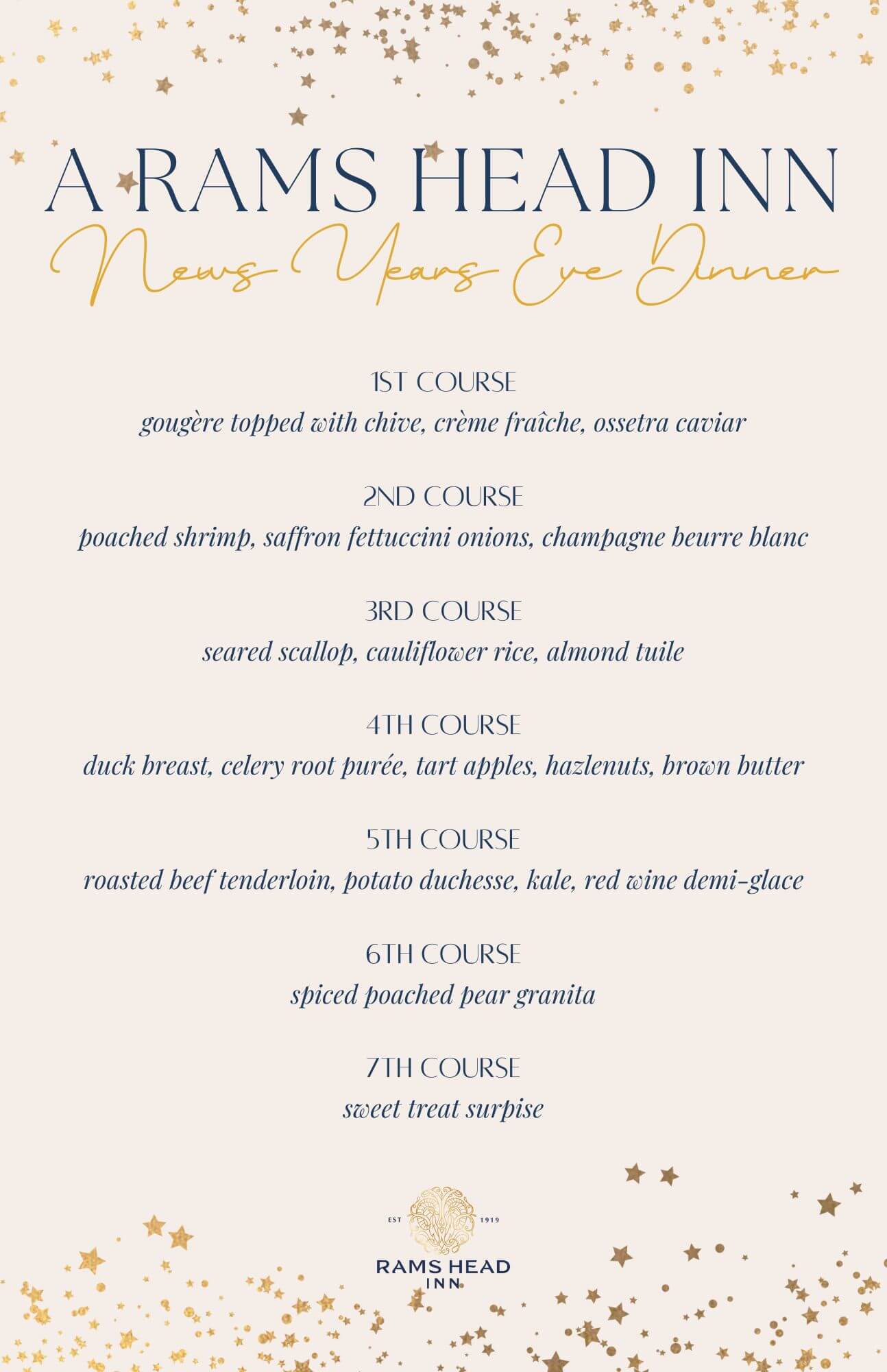 Specialty – THE RAMS HEAD INN